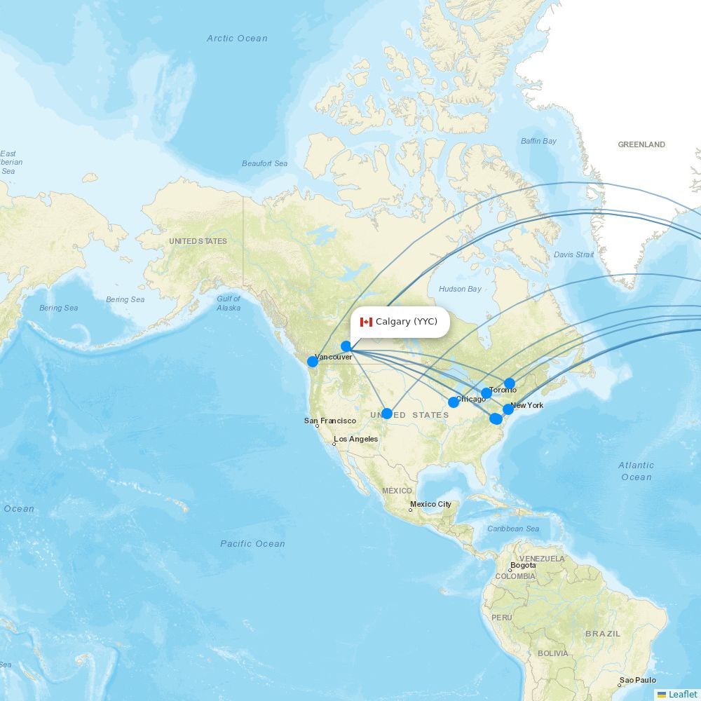Discover Airlines routes (4Y) 2025, map - Flight Routes