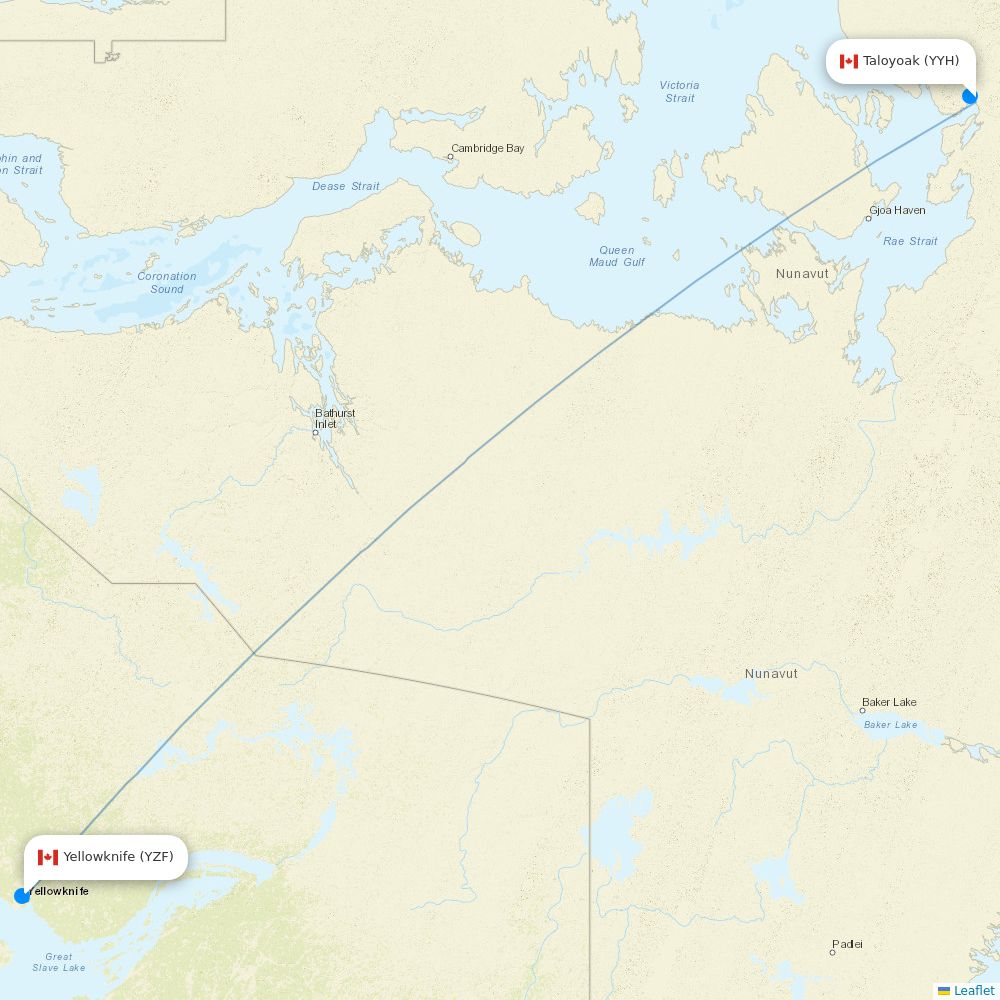 Canadian North routes 2026 – map with all flights - Flight Routes