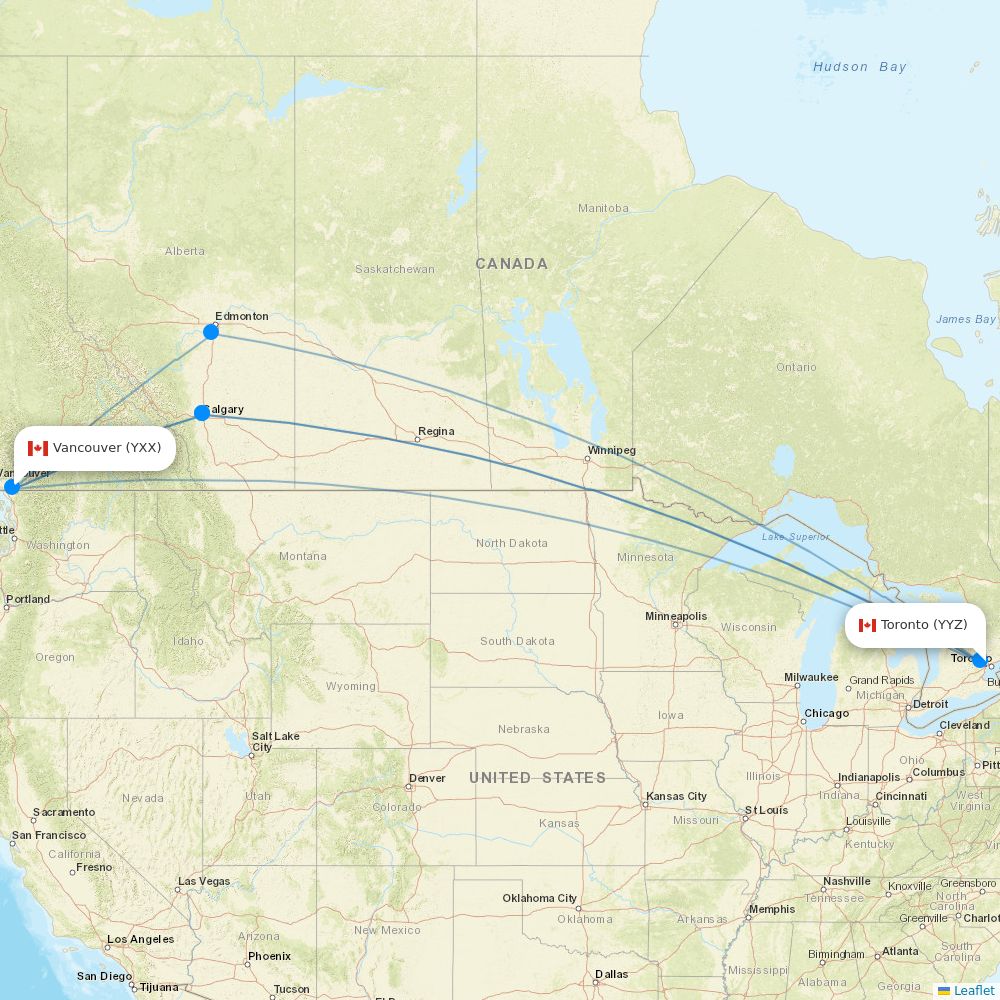 Flair Airlines routes 2025 – map with all flights - Flight Routes