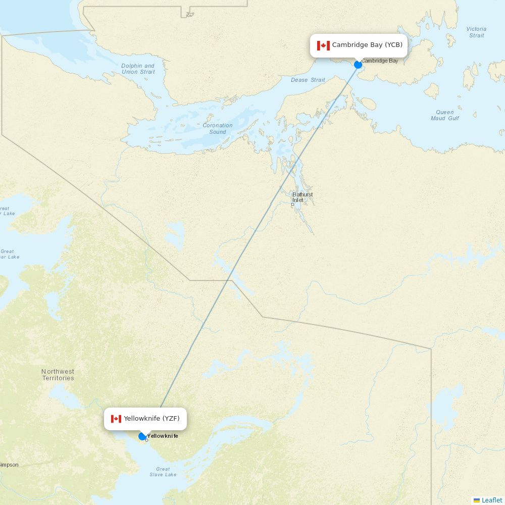 Canadian North routes 2025 – map with all flights - Flight Routes
