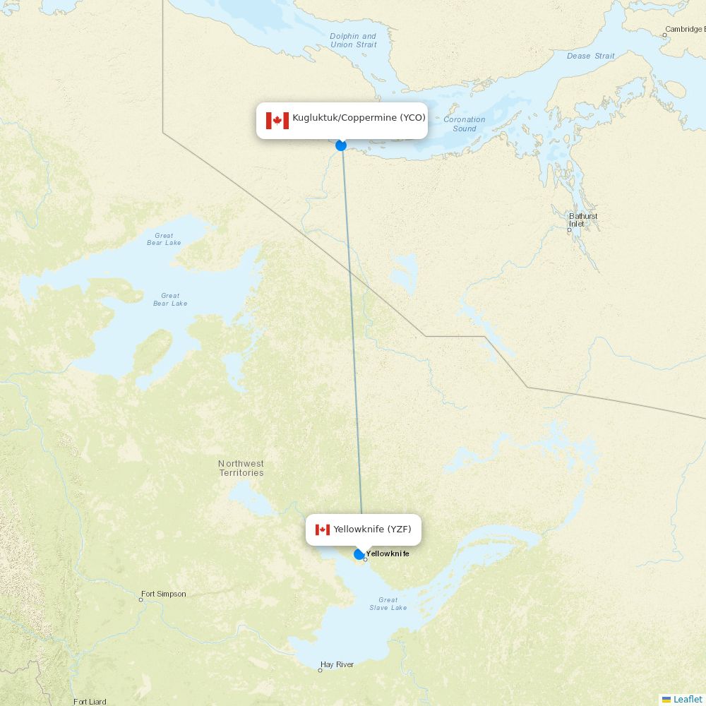 Canadian North routes 2025 – map with all flights - Flight Routes