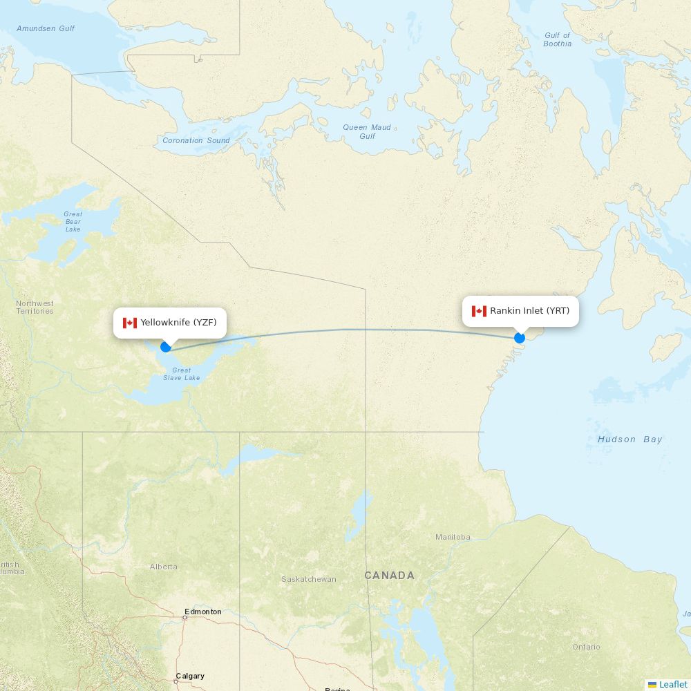 Canadian North routes 2025 – map with all flights - Flight Routes