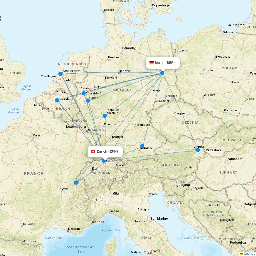 Eurowings routes 2026 – interactive map with all flights - Flight Routes