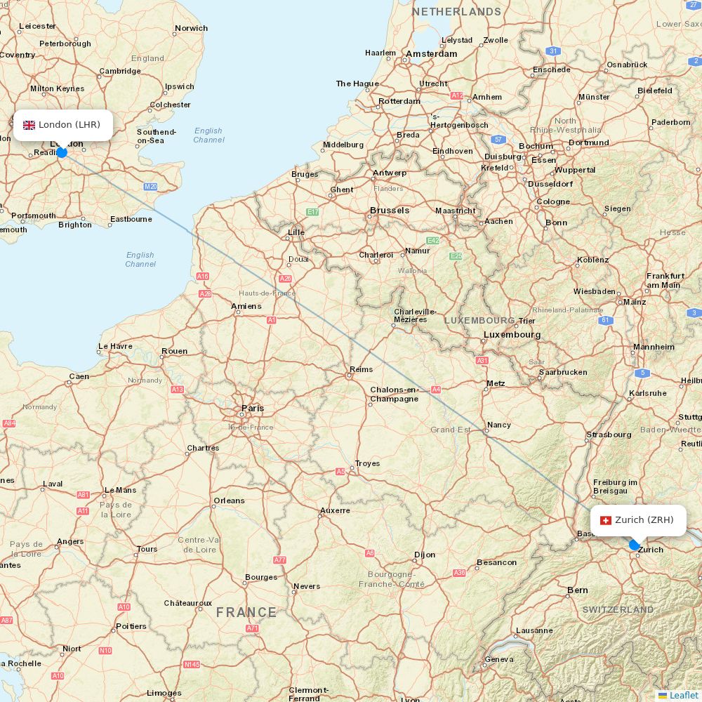 British Airways routes 2025 – map with all flights - Flight Routes