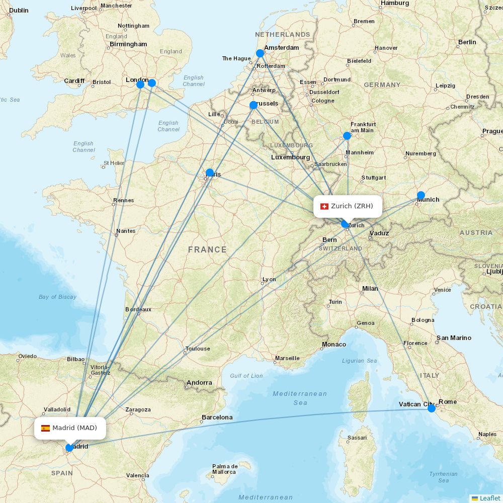 Iberia routes 2025 – interactive map with all flights - Flight Routes
